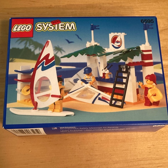 Lego | Toys | Lego System Vintage Coastal Fun Set Surf Shack | Poshmark